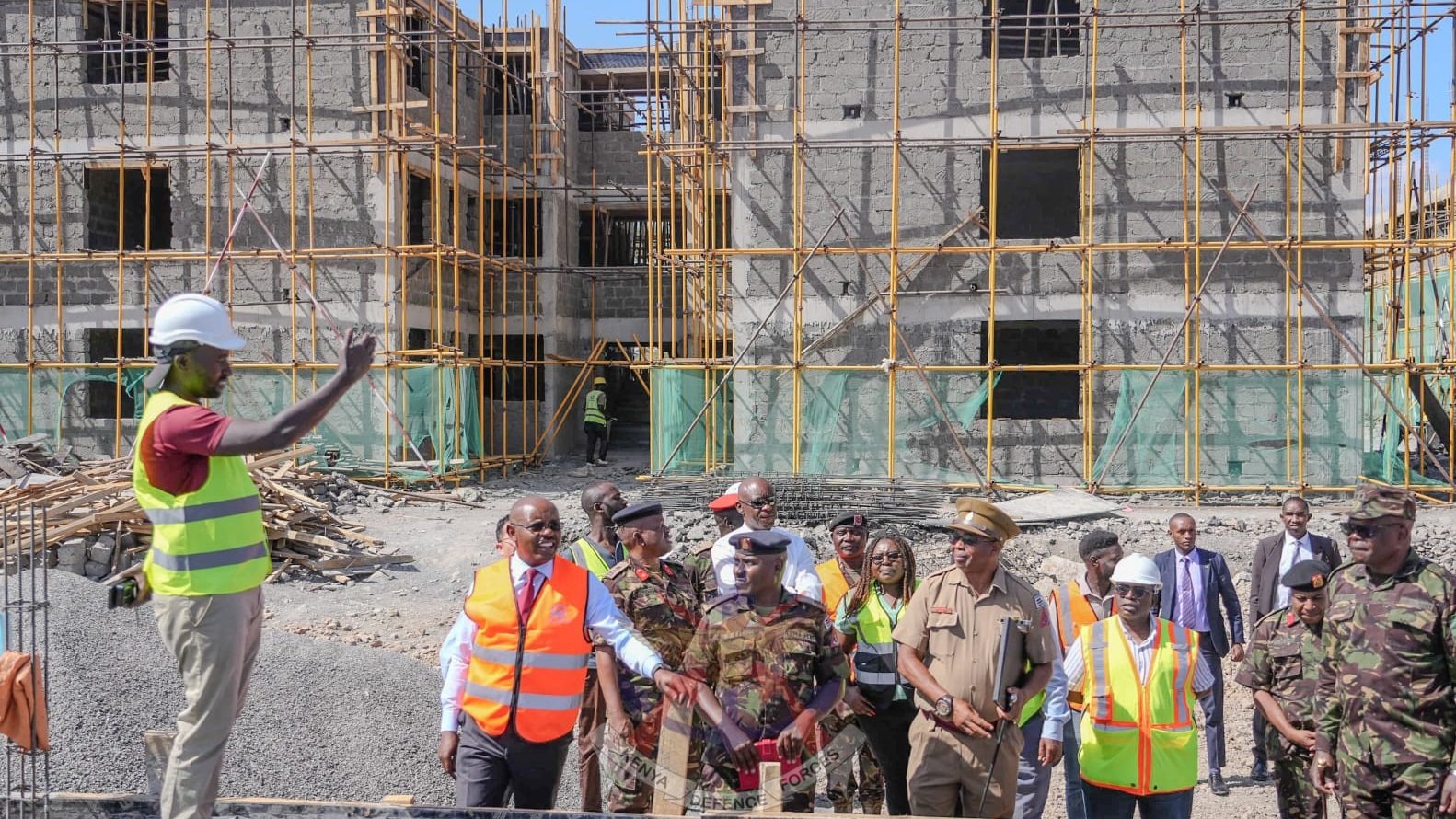 Inside the massive KDF housing project currently taking shape at ...